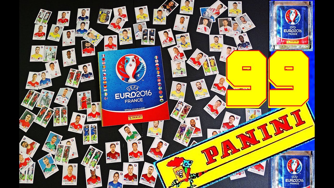 99 PANINI UEFA EURO 2016 OFFICIAL MEGA FRANCE new STICKER ALBUM EM ...
