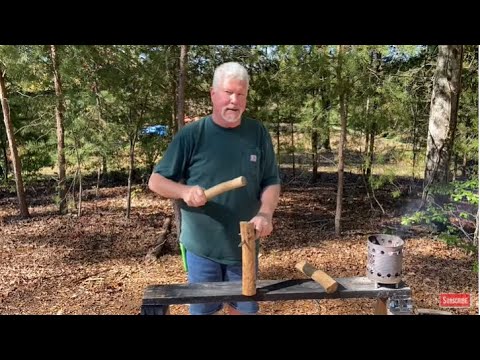 Easy Hobo Stove To Fire Table Mod, A Keeping/Swiveling Post - YouTube