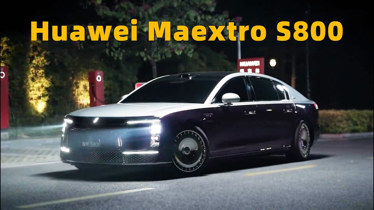 Huawei Maextro S800 Details，Showcasing autonomous charging ...