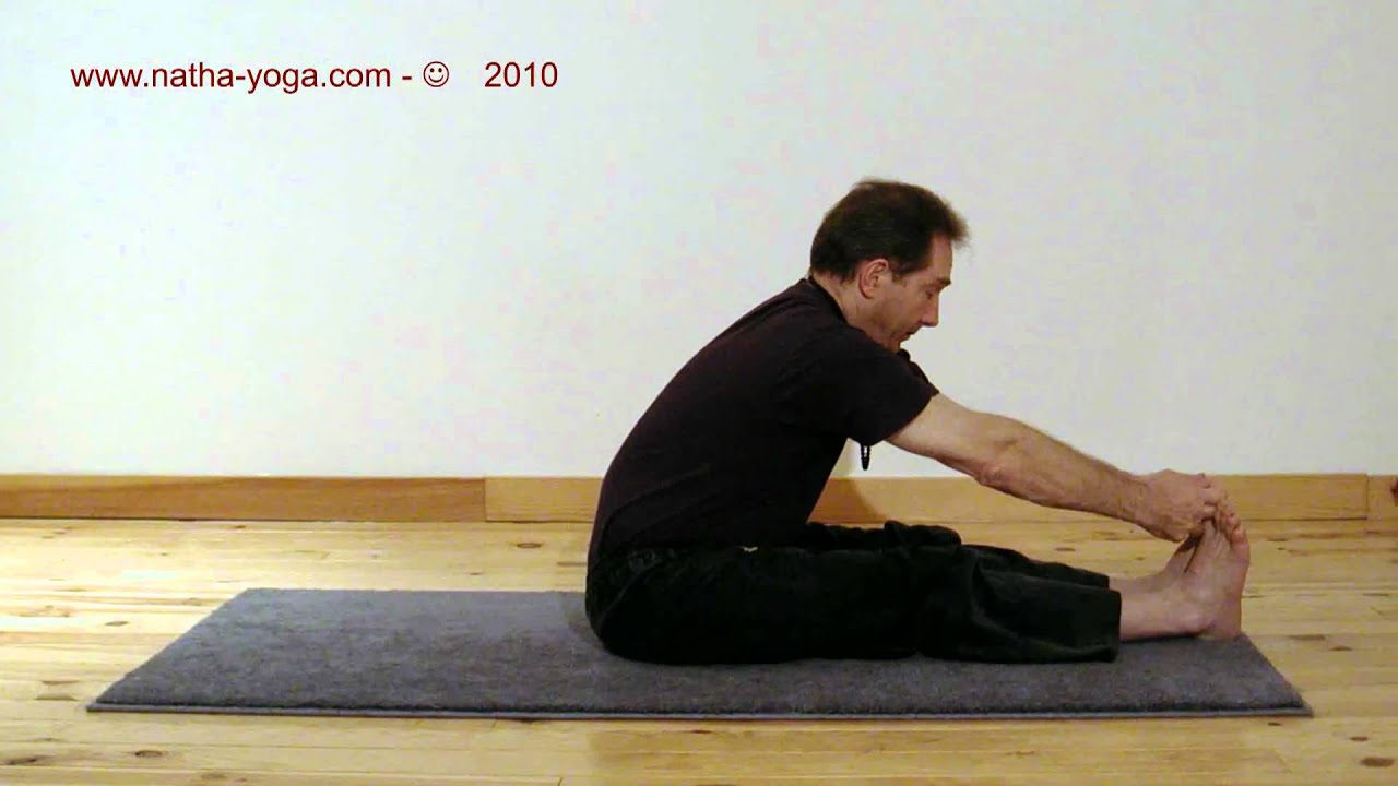 Posture Yoga. La pince "dynamique". - YouTube