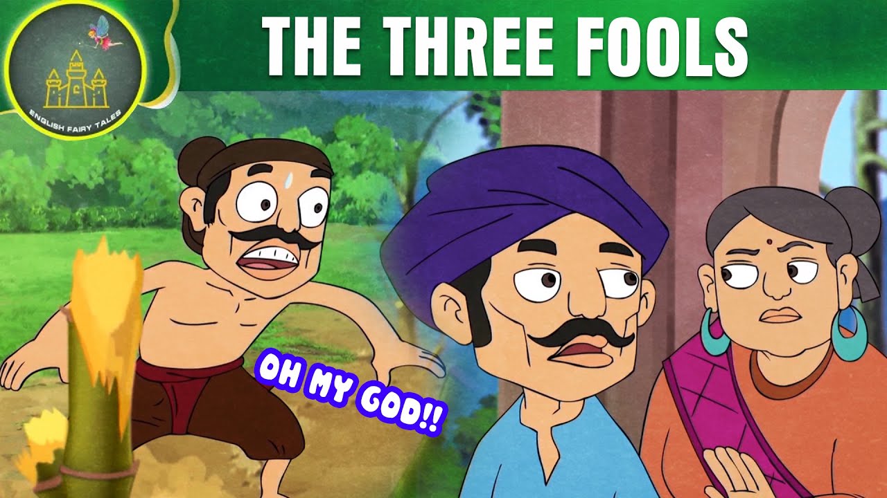 The Three Fools | FAIRY TALES ANIMATION IN ENGLISH | ENGLISH FAIRY ...