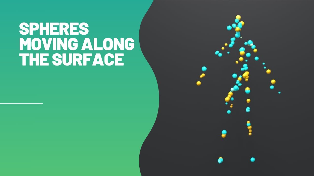Spheres Moving Along The Surface - YouTube