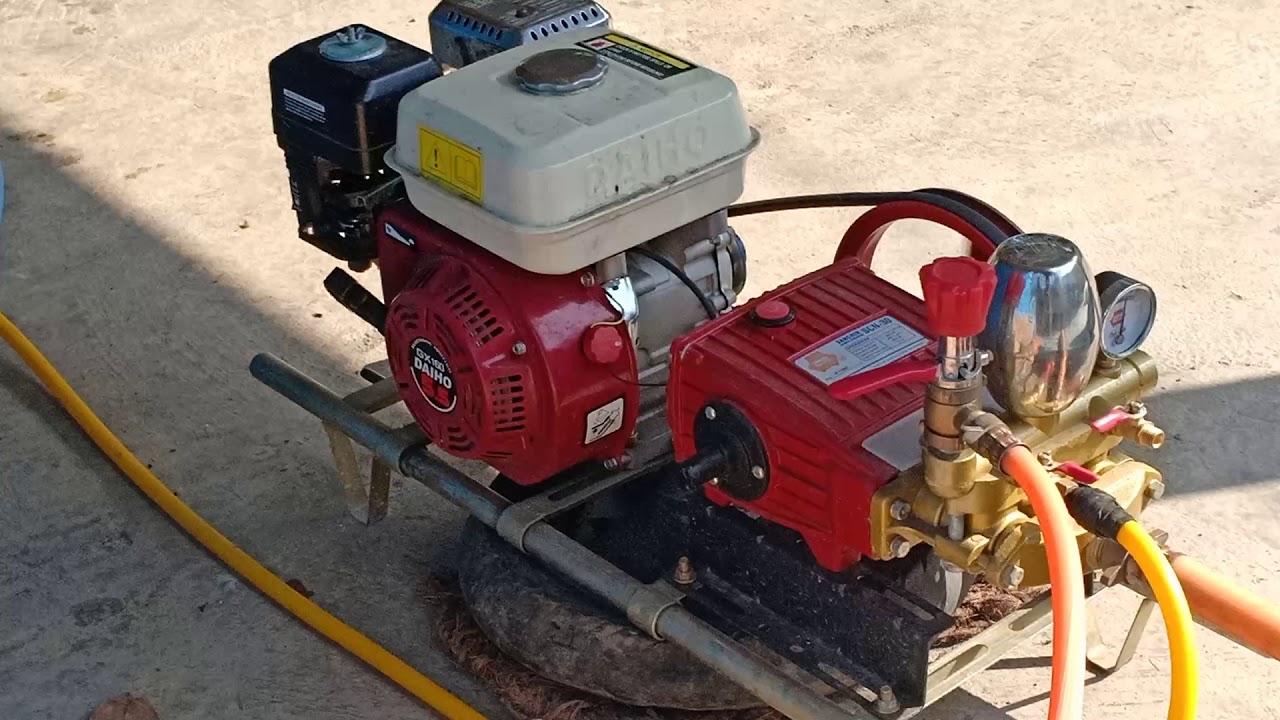 Duet Mesin Pencuci Motor Daiho GX160 Plus Power Sprayer Sanchin SCN-30 ...