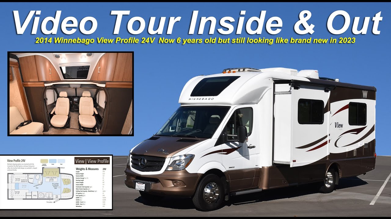 Video Tour of 2014 Mercedes Benz Winnebago View Profile 24V Sprinter RV ...