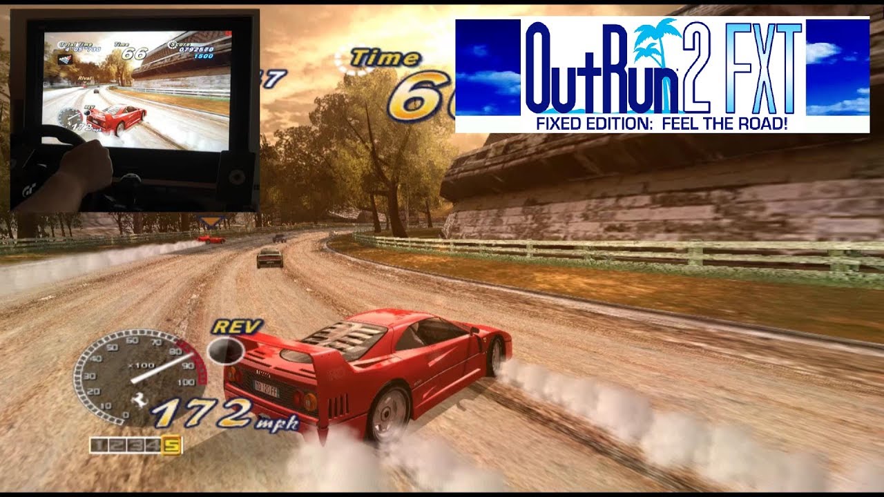 Outrun 2 FXT (PC) SP Route B (60fps/Upscaled 4K & live cam) - YouTube