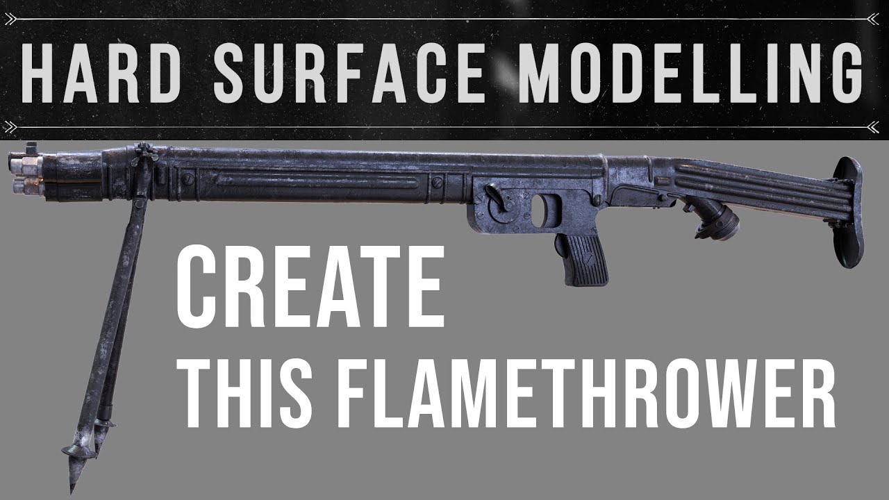 Hard Surface 3D Modelling For Film and TV - Part 15 - YouTube