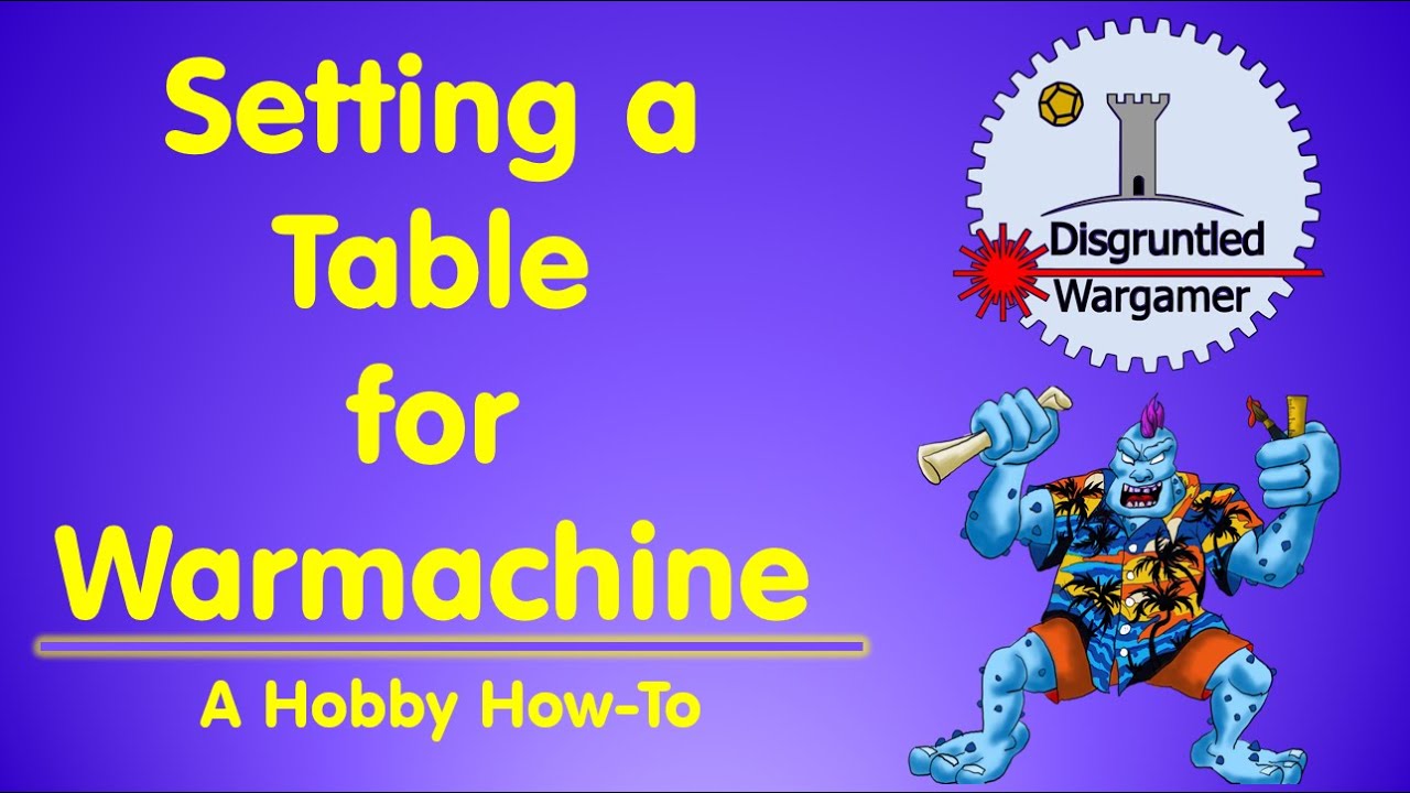 Hobby How To: Setting a Warmachine Table - YouTube
