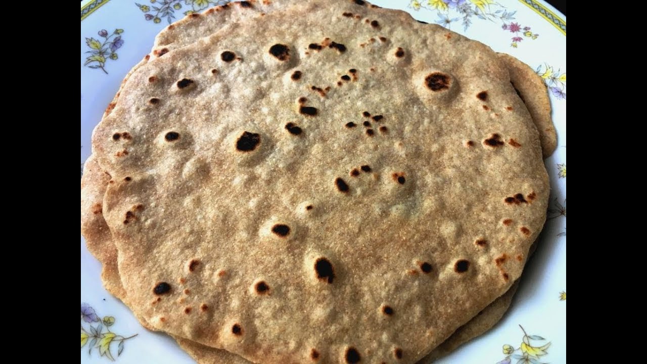 Soft Chapati Roti Recipe without Oil or Butter Homemade (Healthy) - YouTube