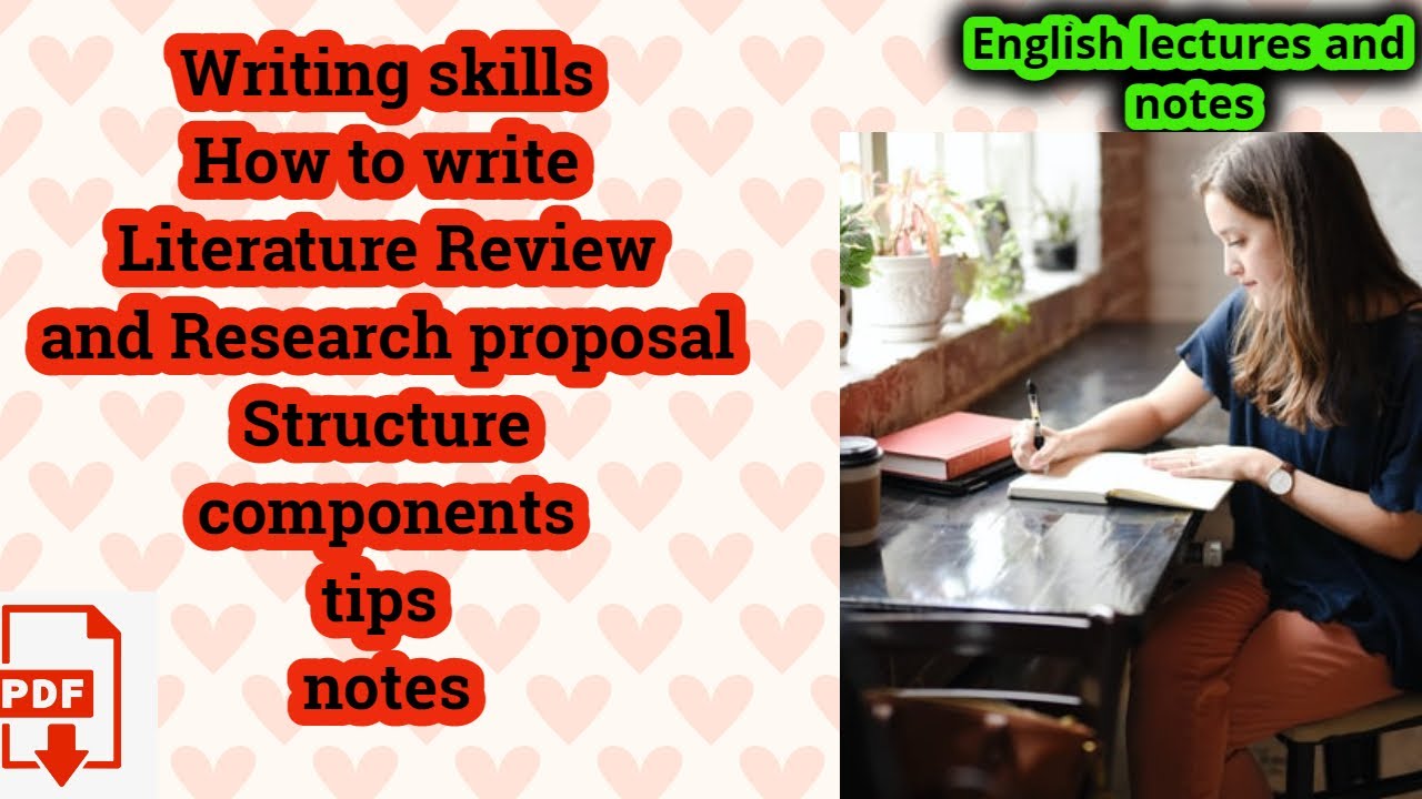 Literature Review in Research proposal: How to write a literature ...