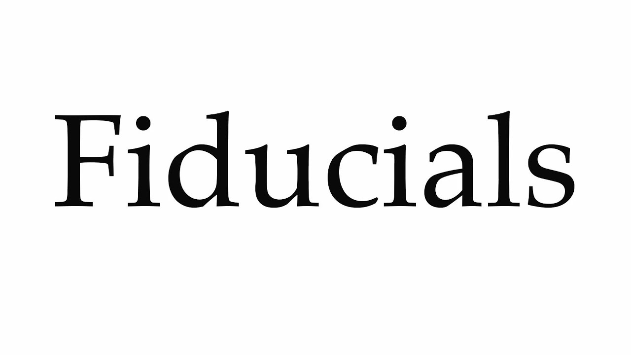 How to Pronounce Fiducials - YouTube