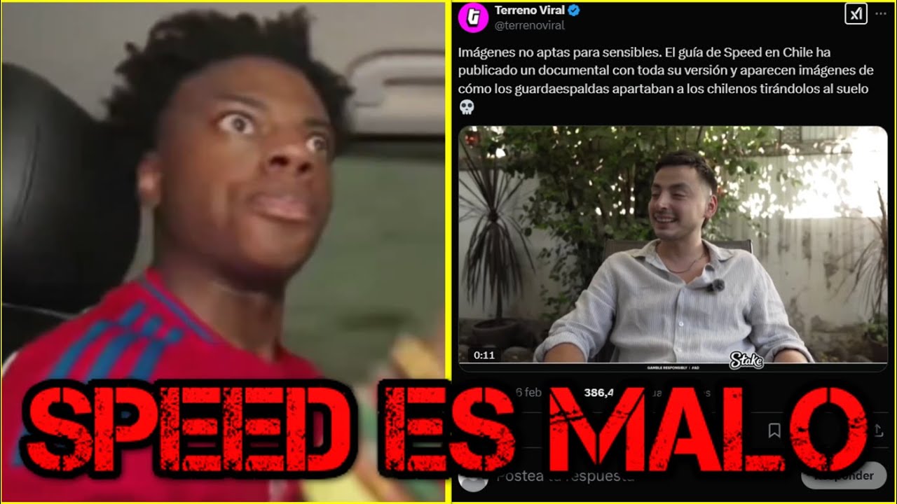 ACOMPAÑANTE DE SPEED EN CHILE SUBE UN DOCUMENTAL EN SU CONTRA Y EXPONE ...