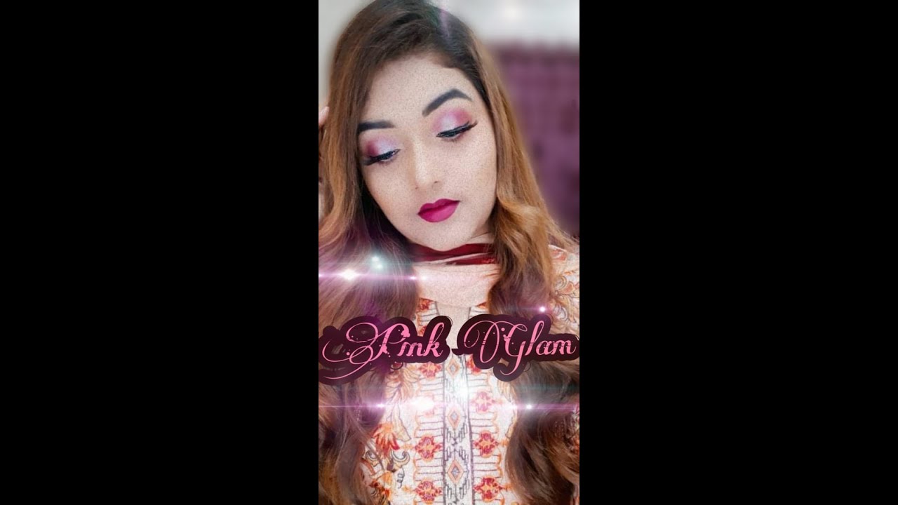 Simple Beginner friendly Pink Glam... 2021 - YouTube