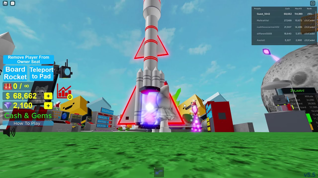 3 2 1 Blast Off Simulator With My Cousin - YouTube