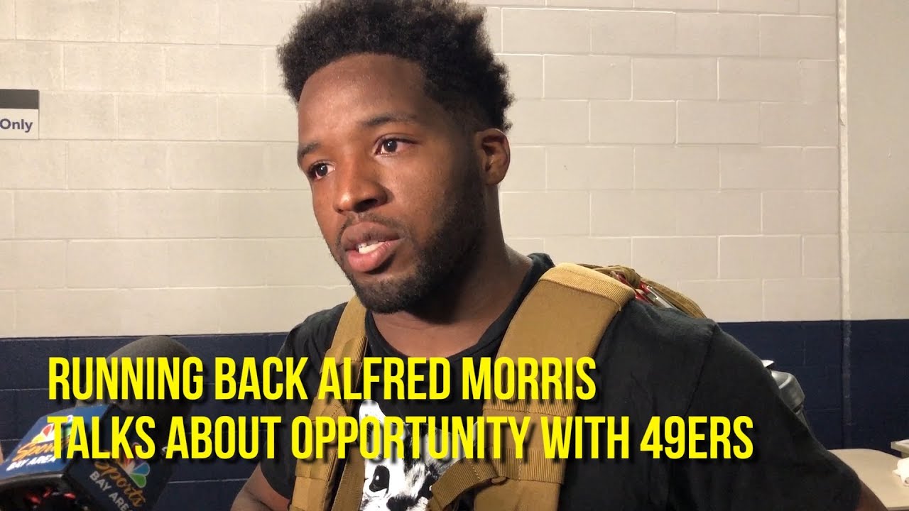 Running back Alfred Morris talks about opportunity with 49ers - YouTube