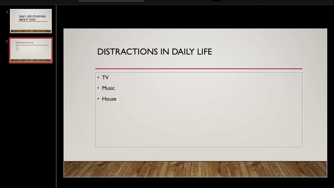 The distraction of daily life - YouTube
