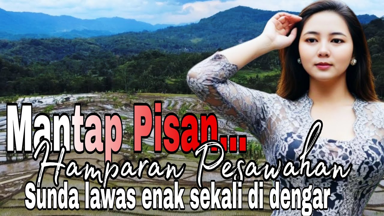 MAKIN SYAHDU ..|| VIEW HAMPARAN PESAWAHAN DAN PERBUKITAN DENGAN LAGU ...