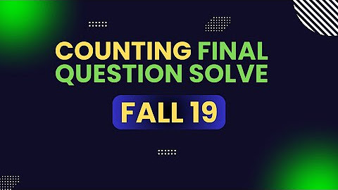 Counting Question Solve || Discrete Mathematics || CSE 2213 - YouTube