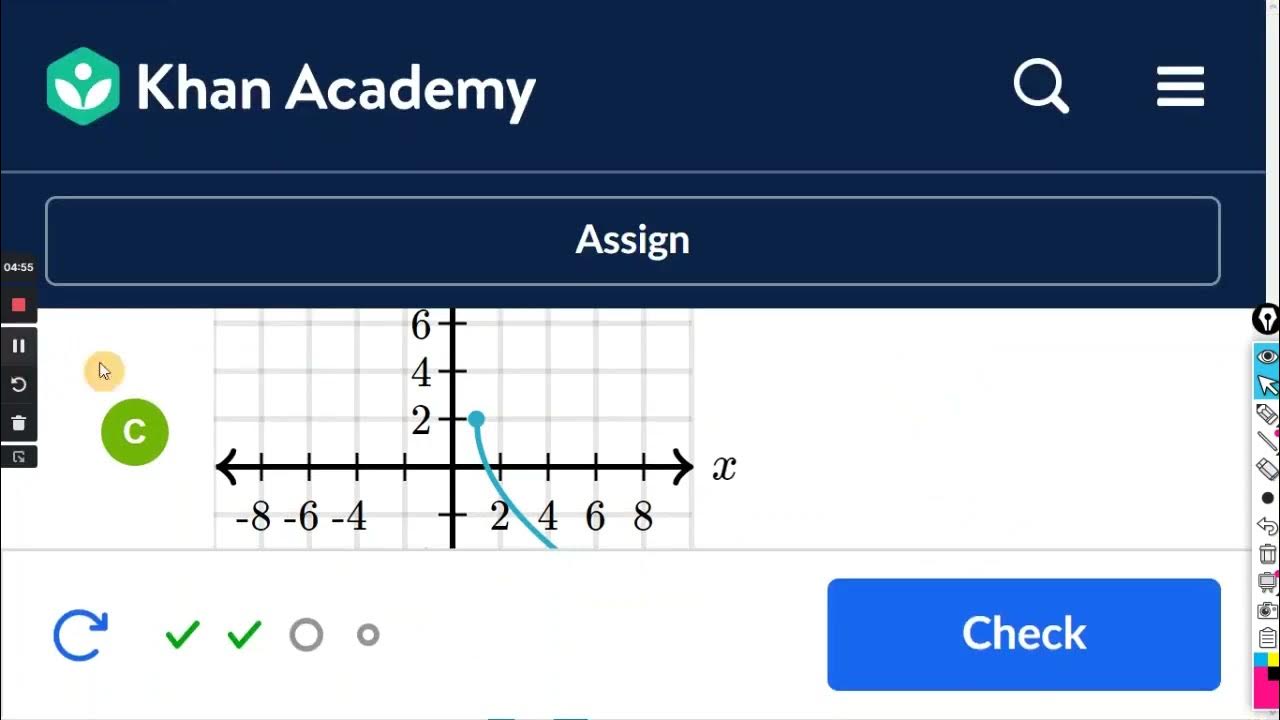 Graphs of square and cube root functions : Khan Academy - YouTube