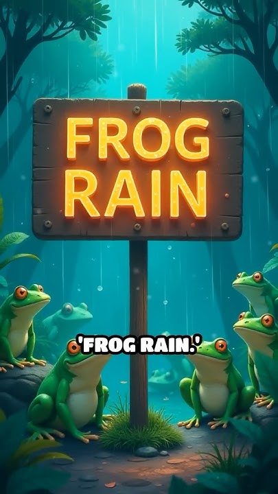 Frogs Falling from the Sky? The Truth Behind ‘Frog Rain’! - YouTube