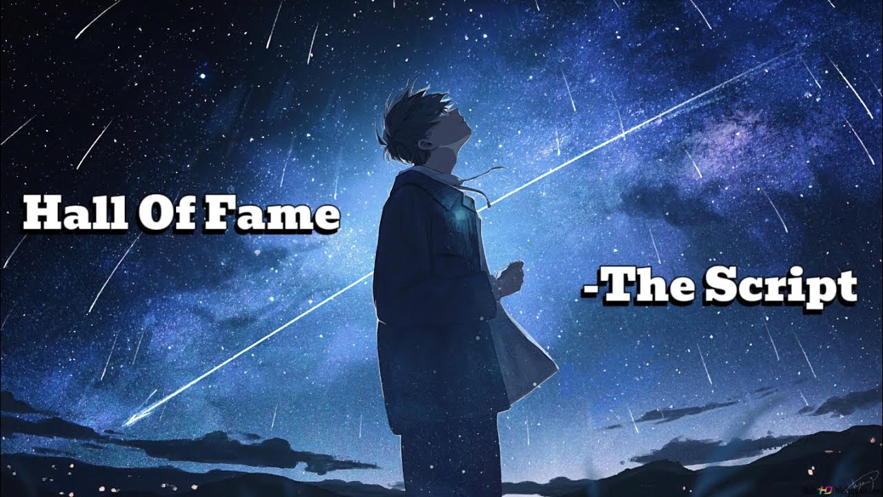 The Script - Hall Of Fame (Lyrics verse) - YouTube
