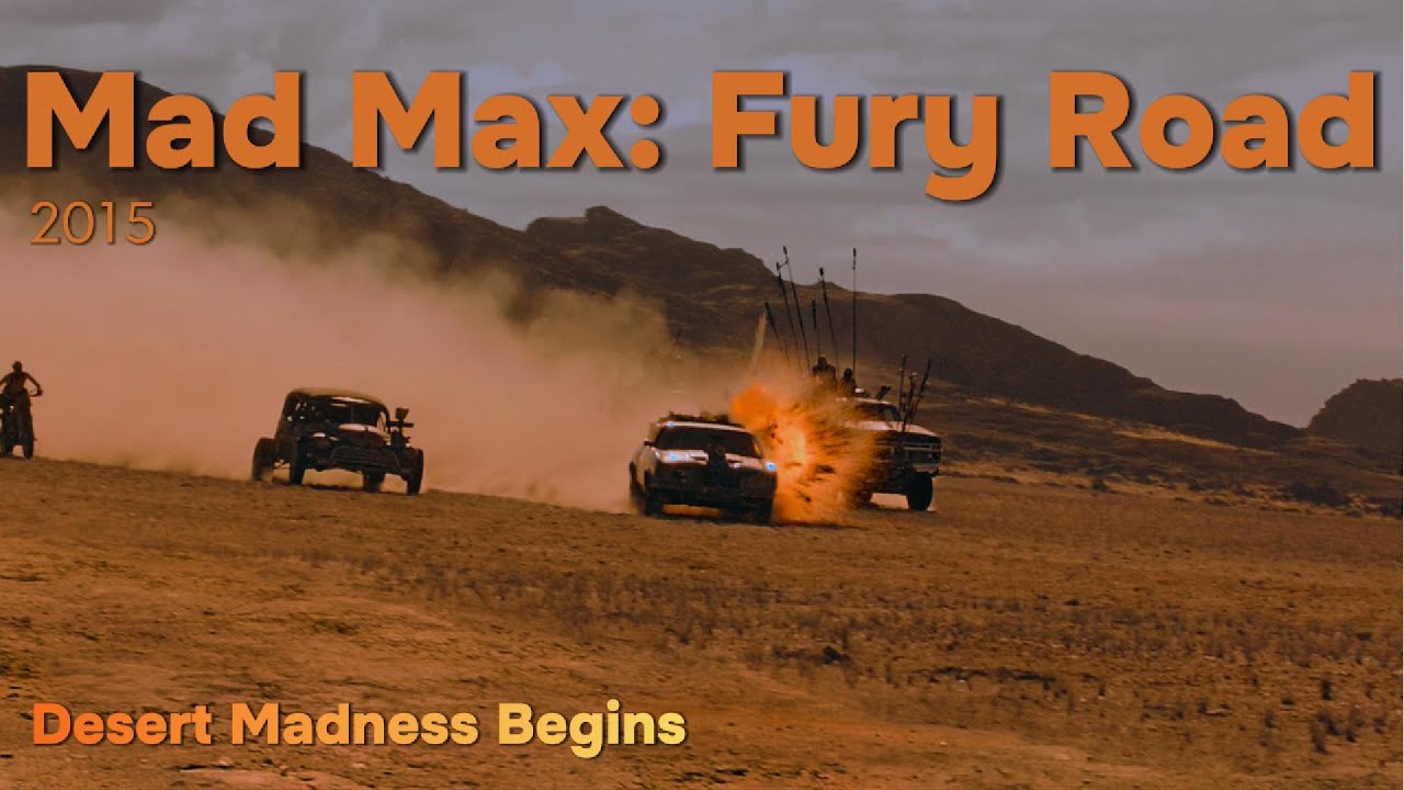 Inferno on Wheels: The Fury Begins | Mad Max Fury Road best moments ...