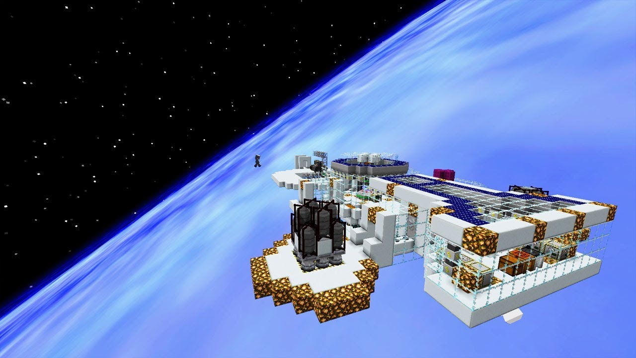 Die erste Mission der Weltraumdrohne! - Minecraft Modpack Forever ...