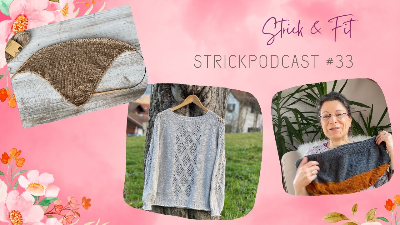 Strickpodcast Ep. 33 | Old Tree Sweater | Tuch, T-Shirt & Tunika - YouTube