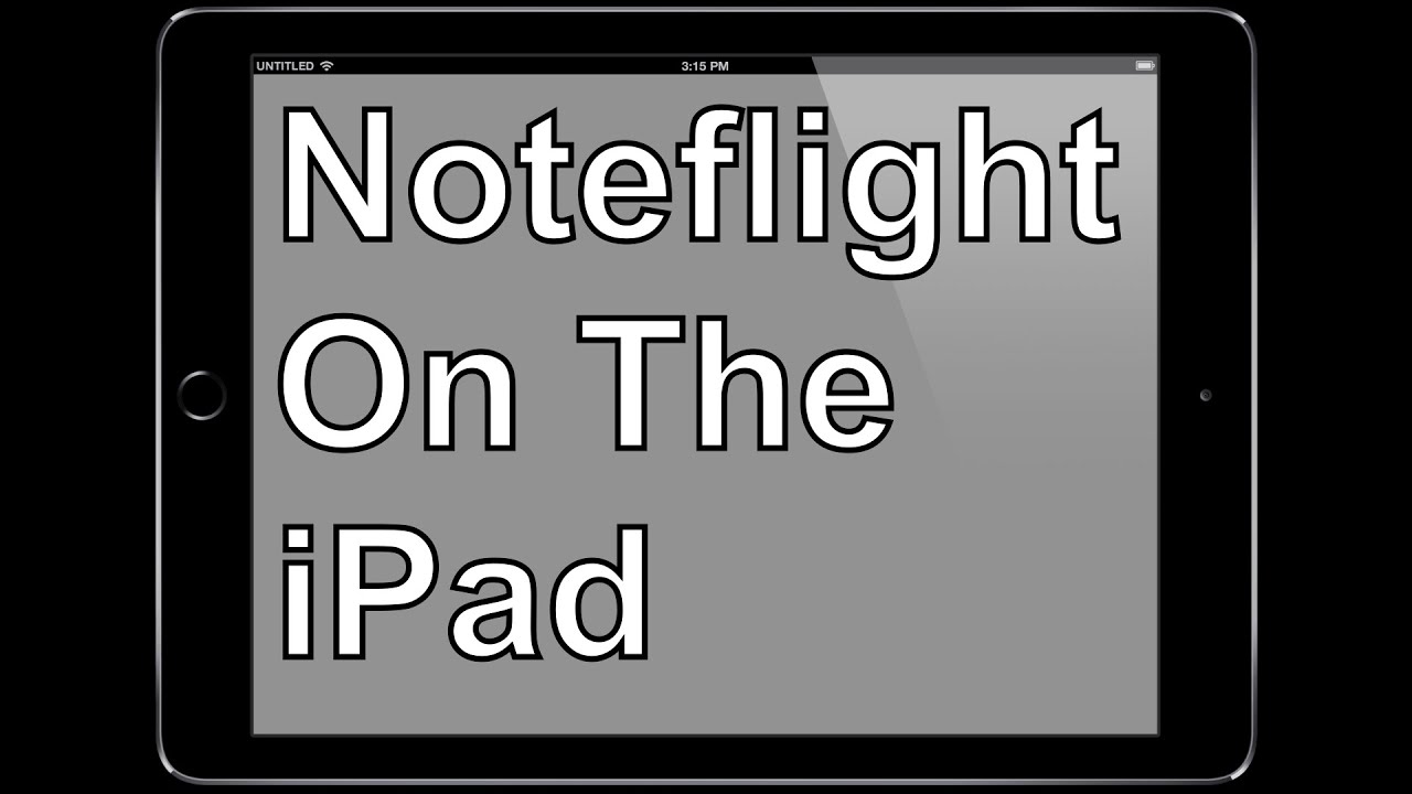 Remote Learning Resources // Noteflight On The iPad - YouTube