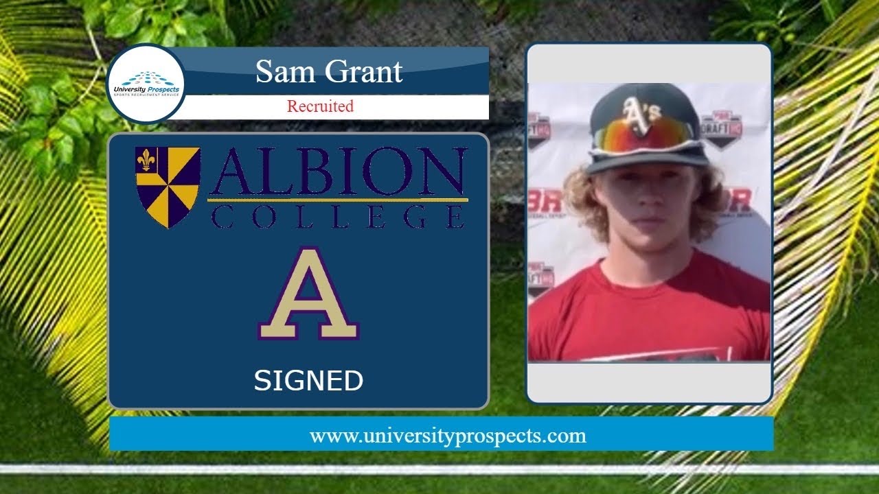 Sam Grant Fall 2022 Recruit - YouTube