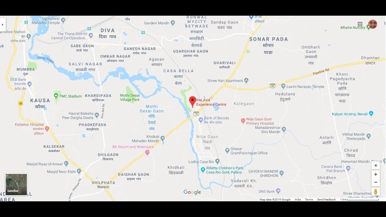 Lodha Prime Square, Location Map, Palava City, Palava, Dombivli East ...
