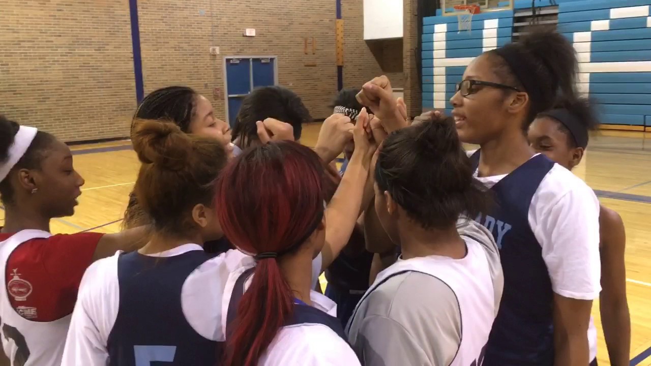 Basketball Team Huddle Chants