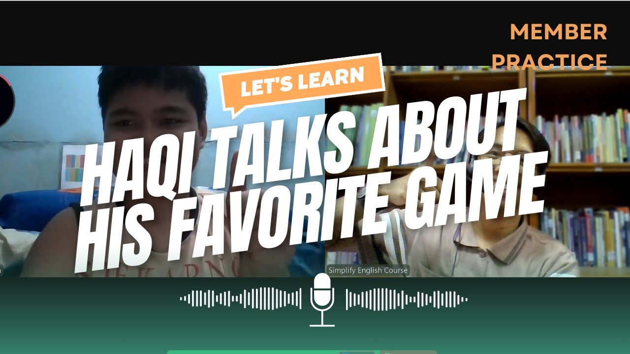 Mr. Haqi talks About His Favorite Game - YouTube