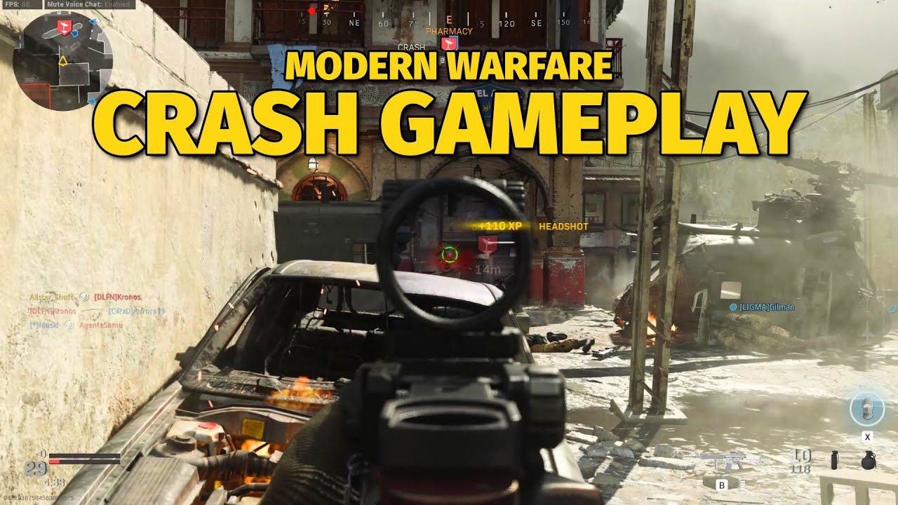 Crash Gameplay | Call of Duty: Modern Warfare - YouTube
