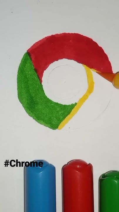 How to Draw the Google Chrome logo | #art #artist @sagarart1 ...