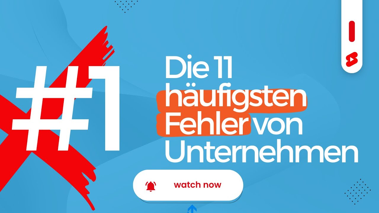 Fehler 1: Firmenkultur existiert nur auf Papier - YouTube