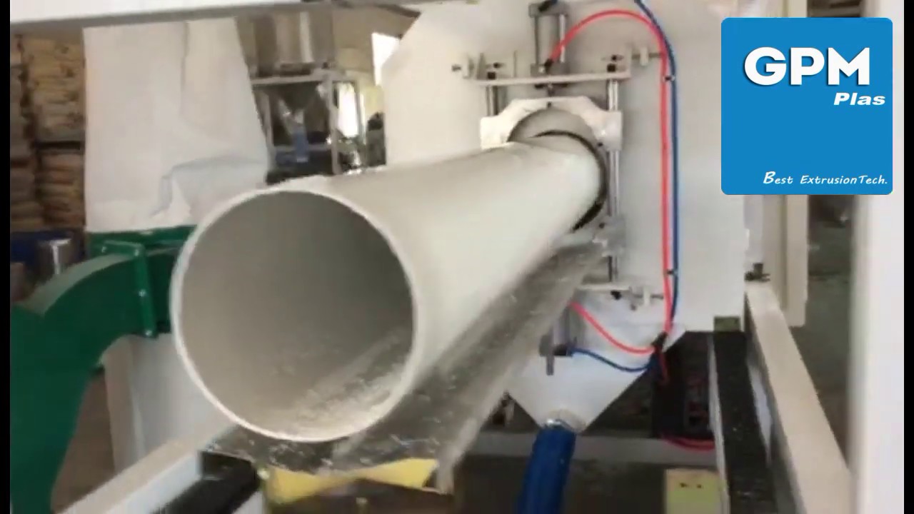 PVC Pipes Manufacturing Plant PVC Pipes Machine Line - YouTube