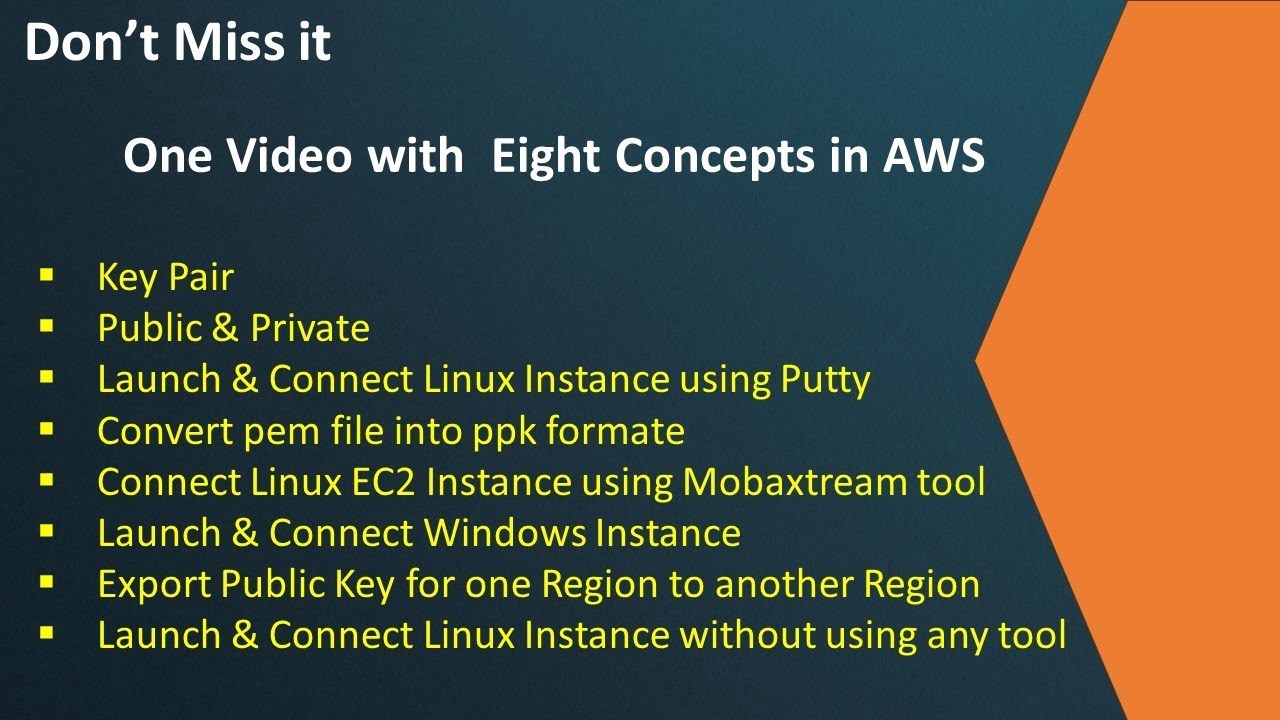 Keypair || Putty || Mobaxtream || LInux || Windows || DevOps || - YouTube