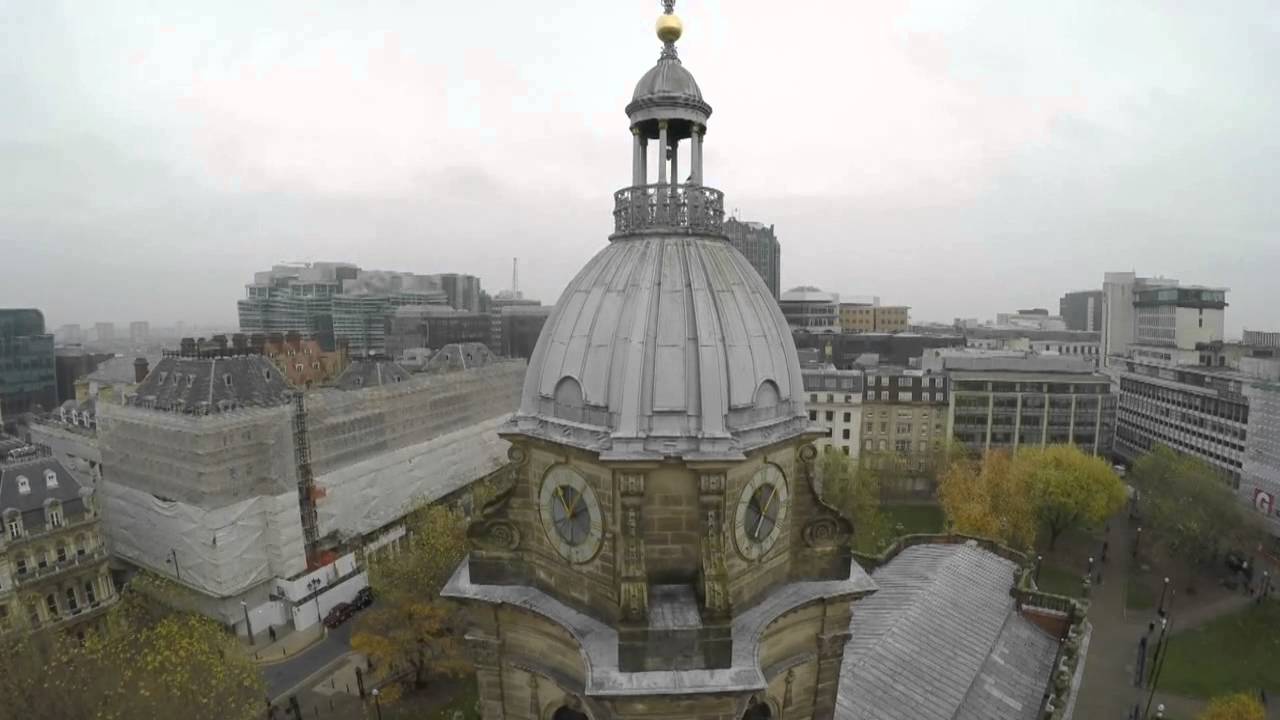 Unique views of Birmingham Cathedral and beautiful window - YouTube