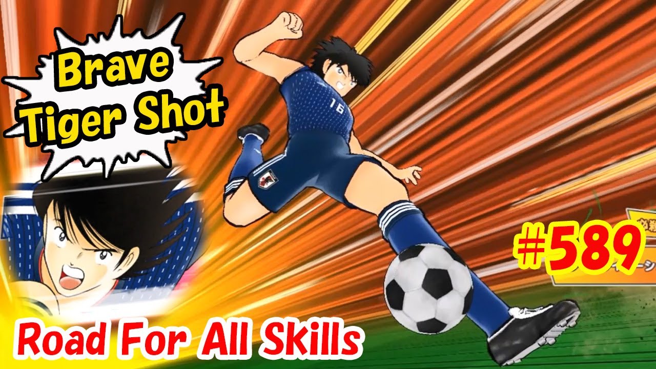 ブレイブタイガーショット - Brave Tiger Shot - 日向小次郎 - Kojiro Hyuga #589 - YouTube