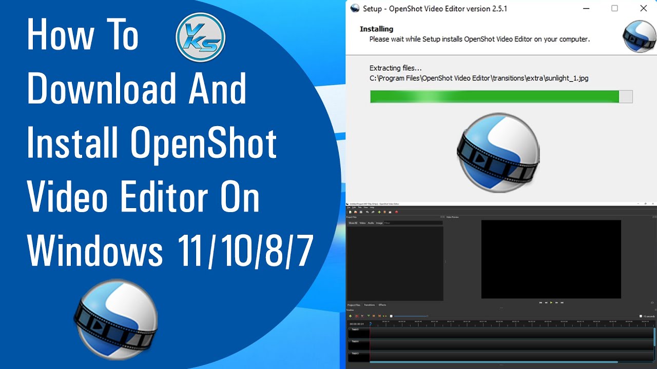 How To Download And Install OpenShot Video Editor On Windows 11/10/8/7 ...
