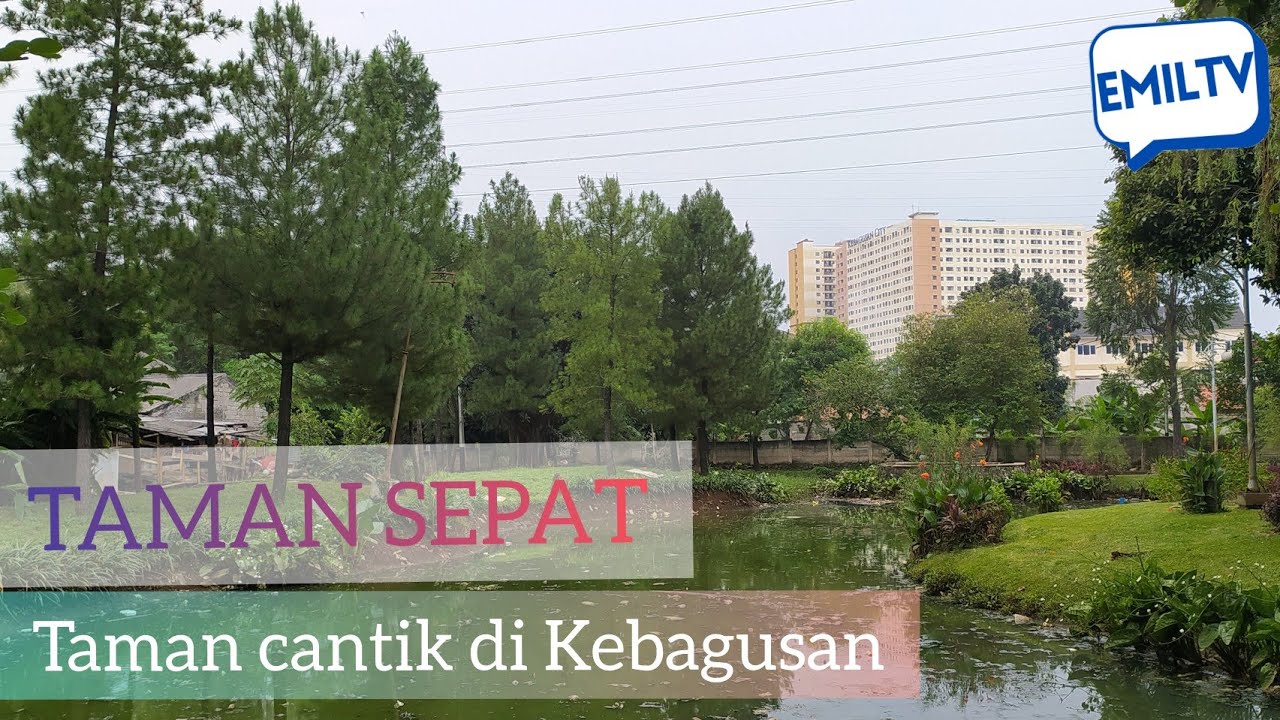 Taman Sepat | Salah satu taman yang bagus disekitaran Kebagusan. - YouTube
