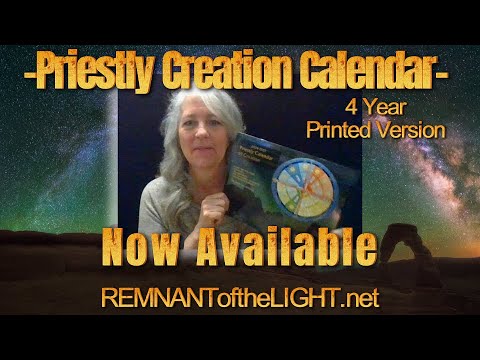 Four Year Creation Calendar Now in Print - YouTube