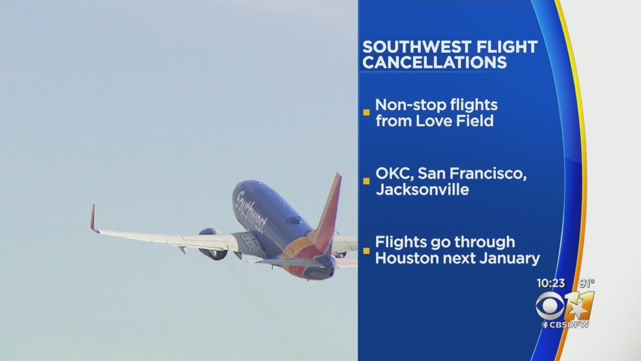 Southwest Airlines To End Nonstop Flights From Love Field To OKC, San ...