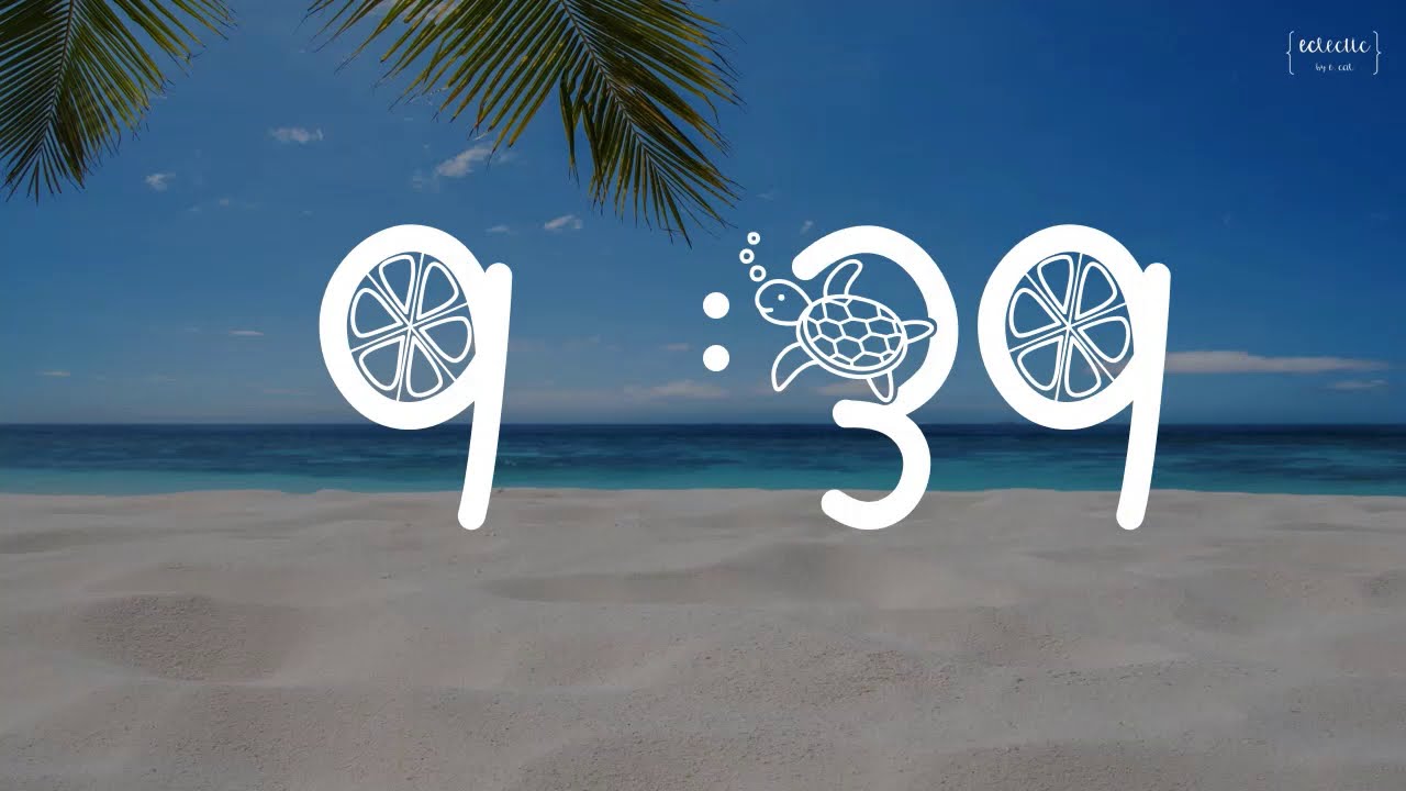 10 Minute Timer Summer beach - YouTube