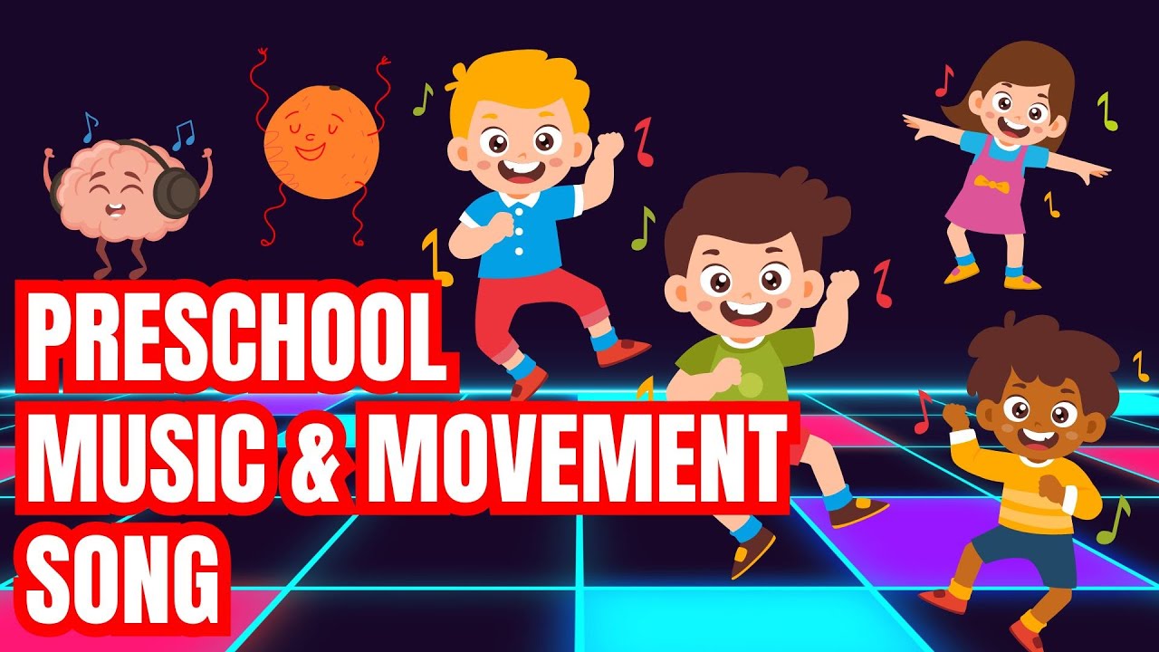 Preschool Music And Movement Songs | Brain Break Songs For Kids | Baby ...