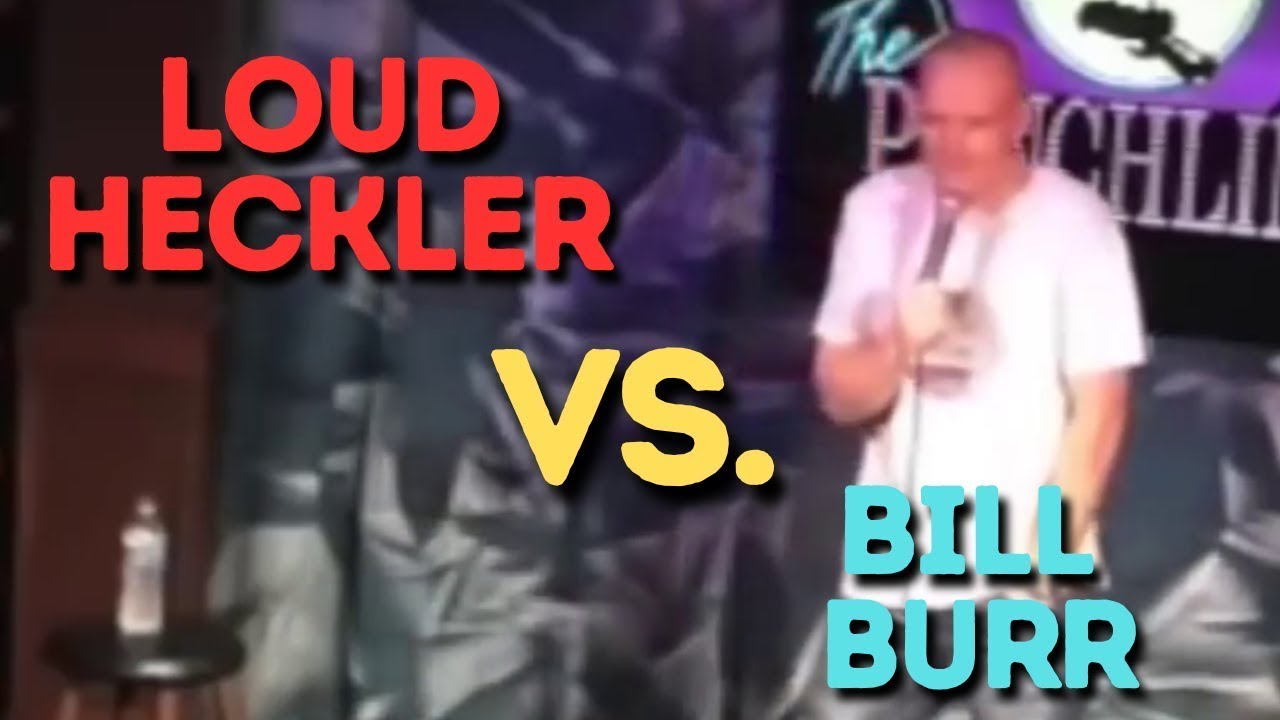 Bill Burr Responds Masterfully to a Loud Female Heckler - YouTube
