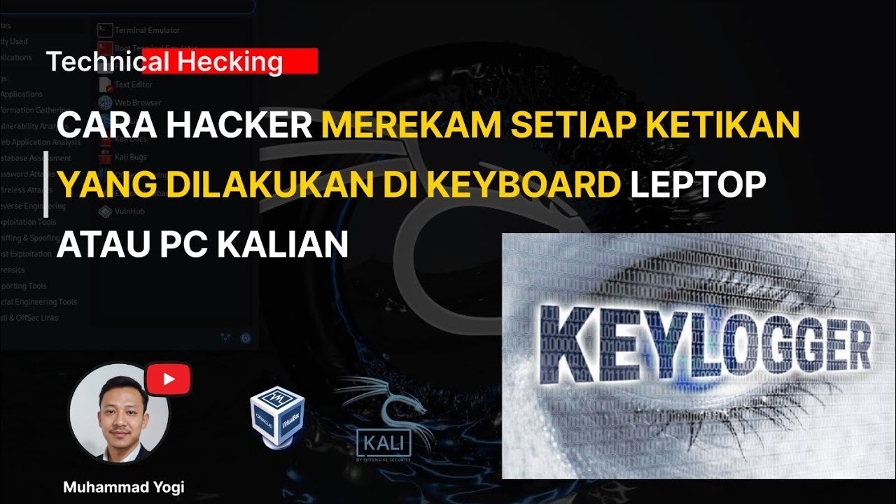 BELAJAR HACKING, CARA MEREKAM SETIAP KETIKA YANG DILAKUKAN DI KEYBOARD ...
