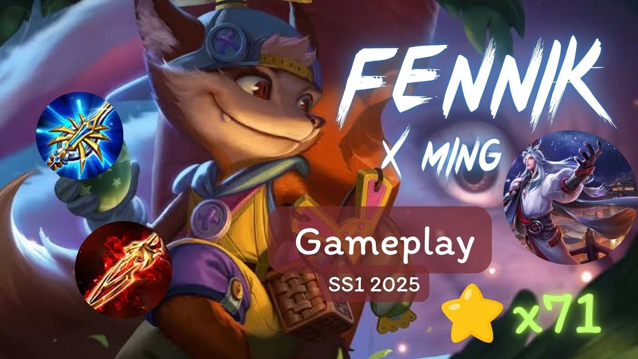 RoV Fennik x Ming Combo Set Gameplay Style SS1 2025 - 01 - YouTube