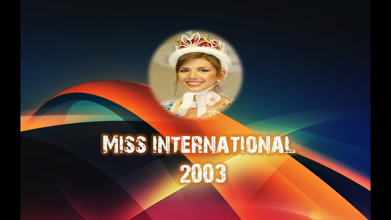 Goizeder Azúa. Miss Venezuela Internacional 2003 - YouTube