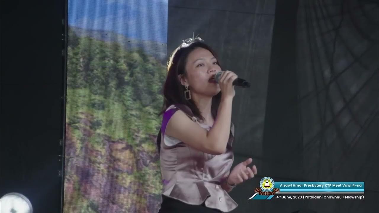Solo : Nl. Lalduhsaki - 'Lalpa a tha' |Aizawl Hmar Presbytery KTP Meet| - YouTube